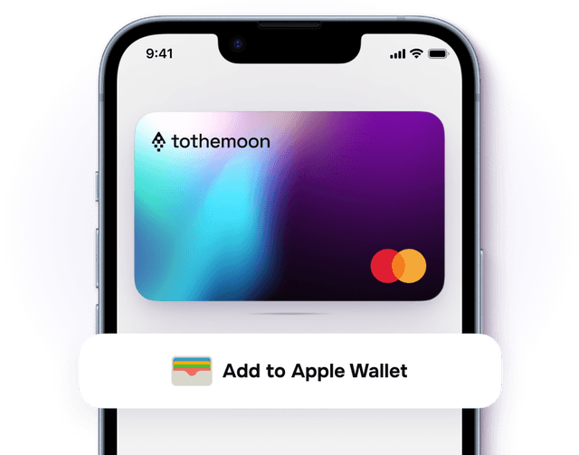 Spend crypto like fiat with theTothemoon crypto card | Tothemoon